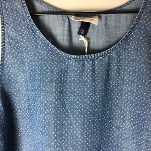 Universal Thread | Tops | Nwt Universal Thread Denim Tank With Tie ...